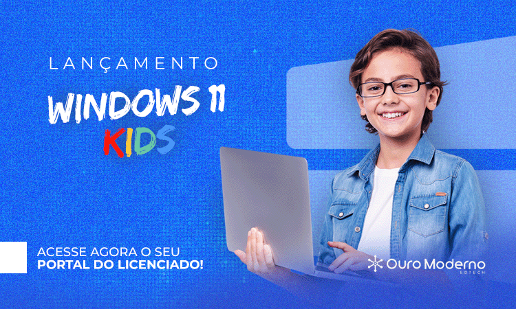 Windows 11 Kids - Ouro Moderno